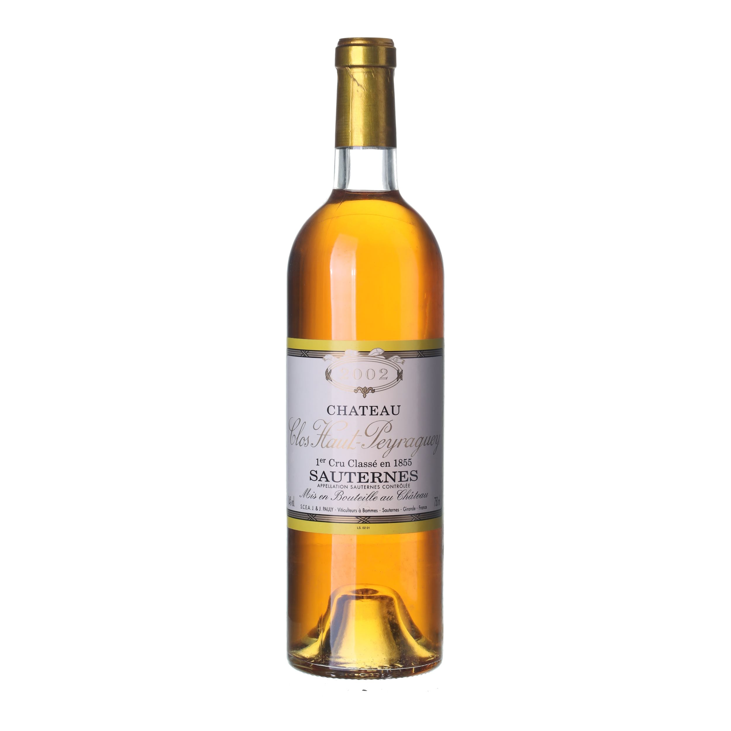 2002 Sauternes Premier Cru Classé Château Clos Haut Peyraguey | VIATEMPIA.SK