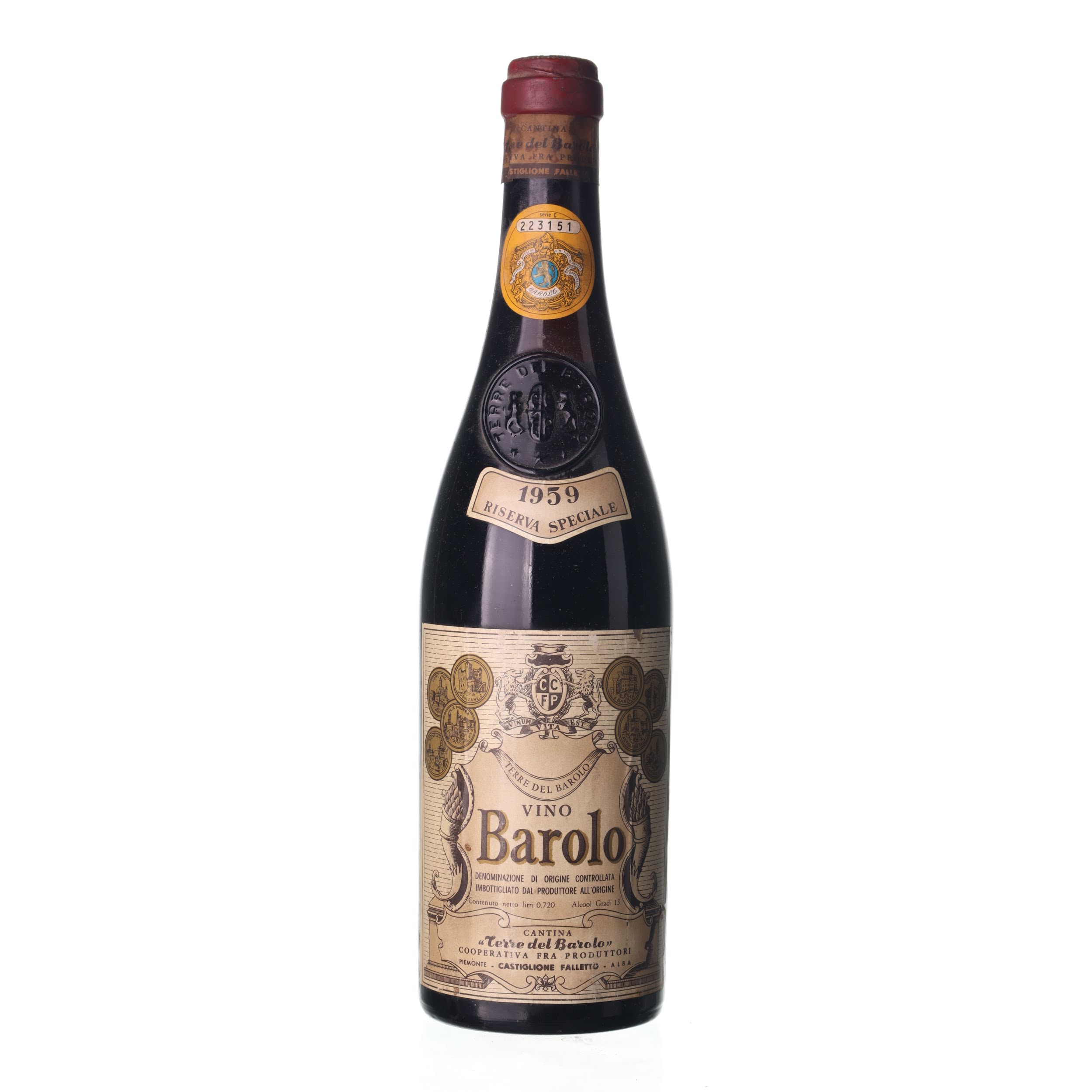 1959 Barolo Riserva Terre del Barolo | VIATEMPIA.SK