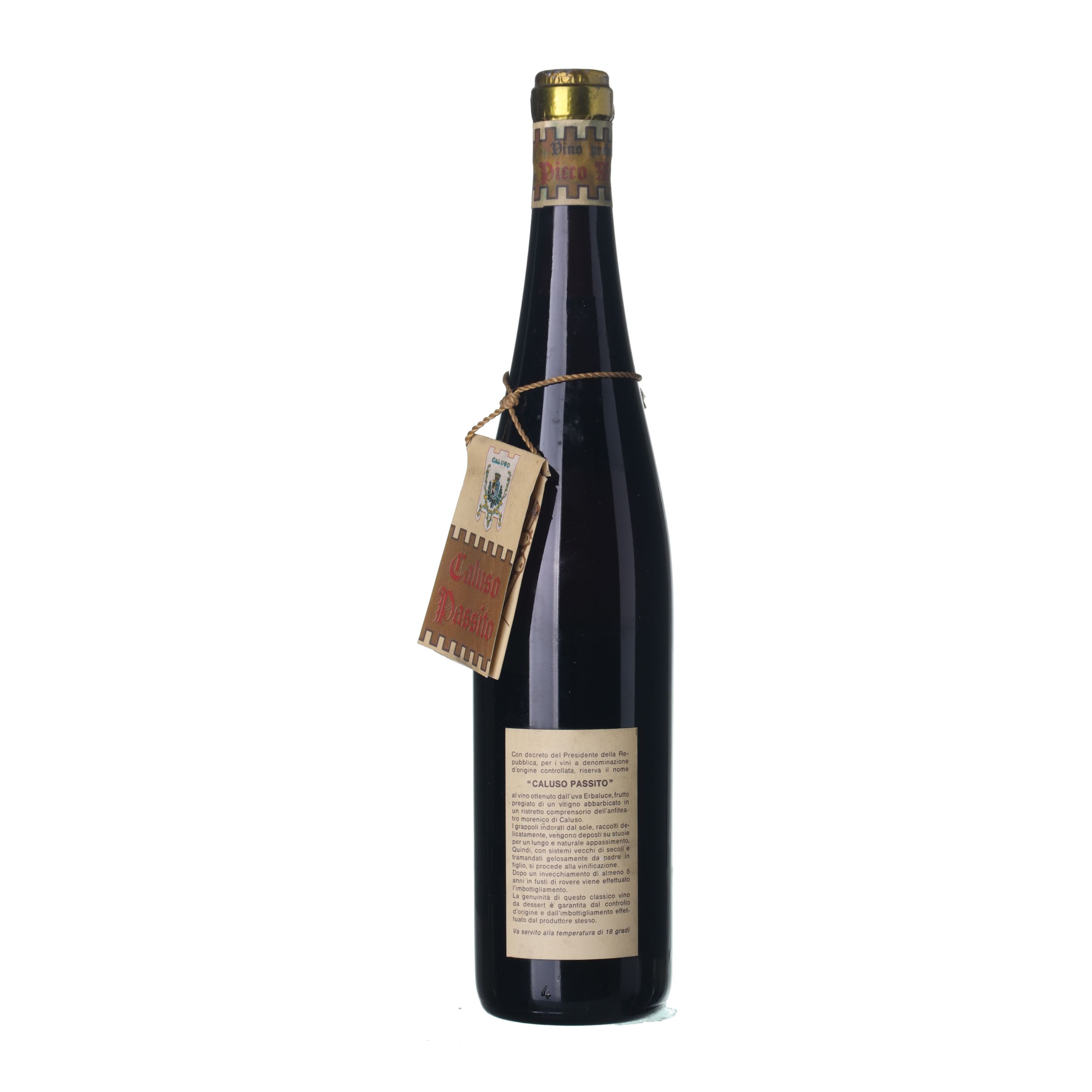 1963 Caluso Passito Picco Marco | VIATEMPIA.SK