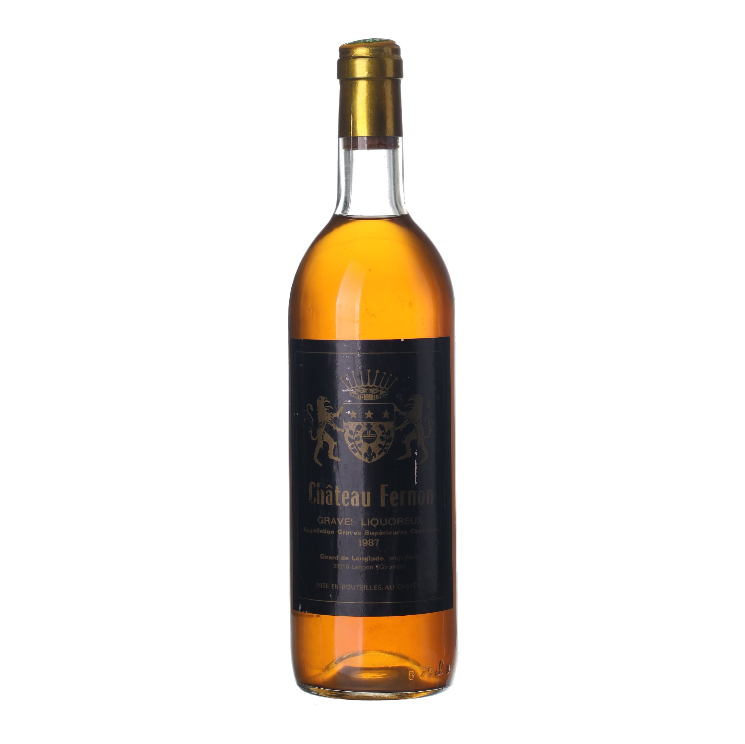 1987 Graves Château Fernon | VIATEMPIA.SK