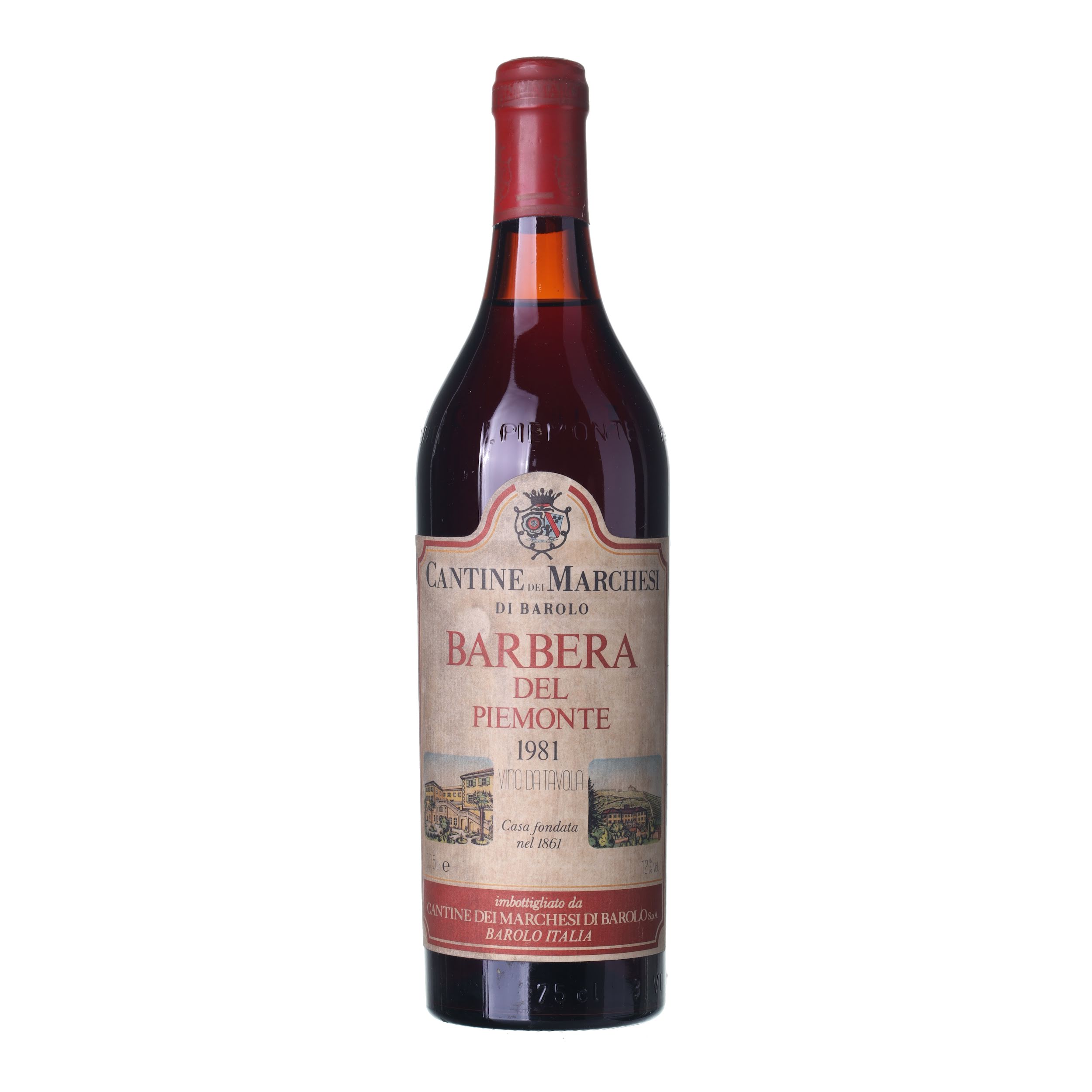 1981 Barbera del Piemonte Marchesi di Barolo | VIATEMPIA.SK