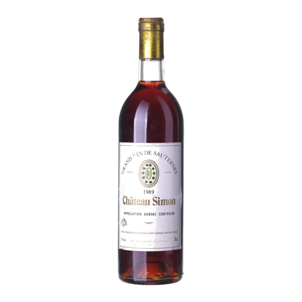 1989 Sauternes Chateau Simon | VIATEMPIA.SK